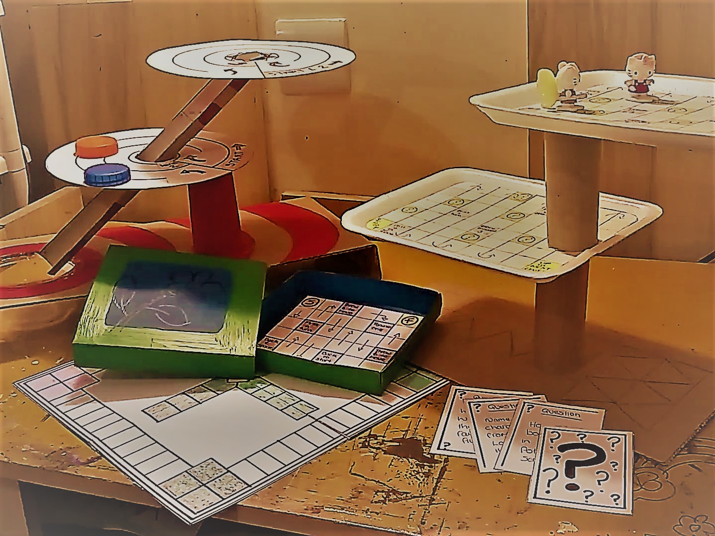 Make your own 3-D Boardgame! - The Mill